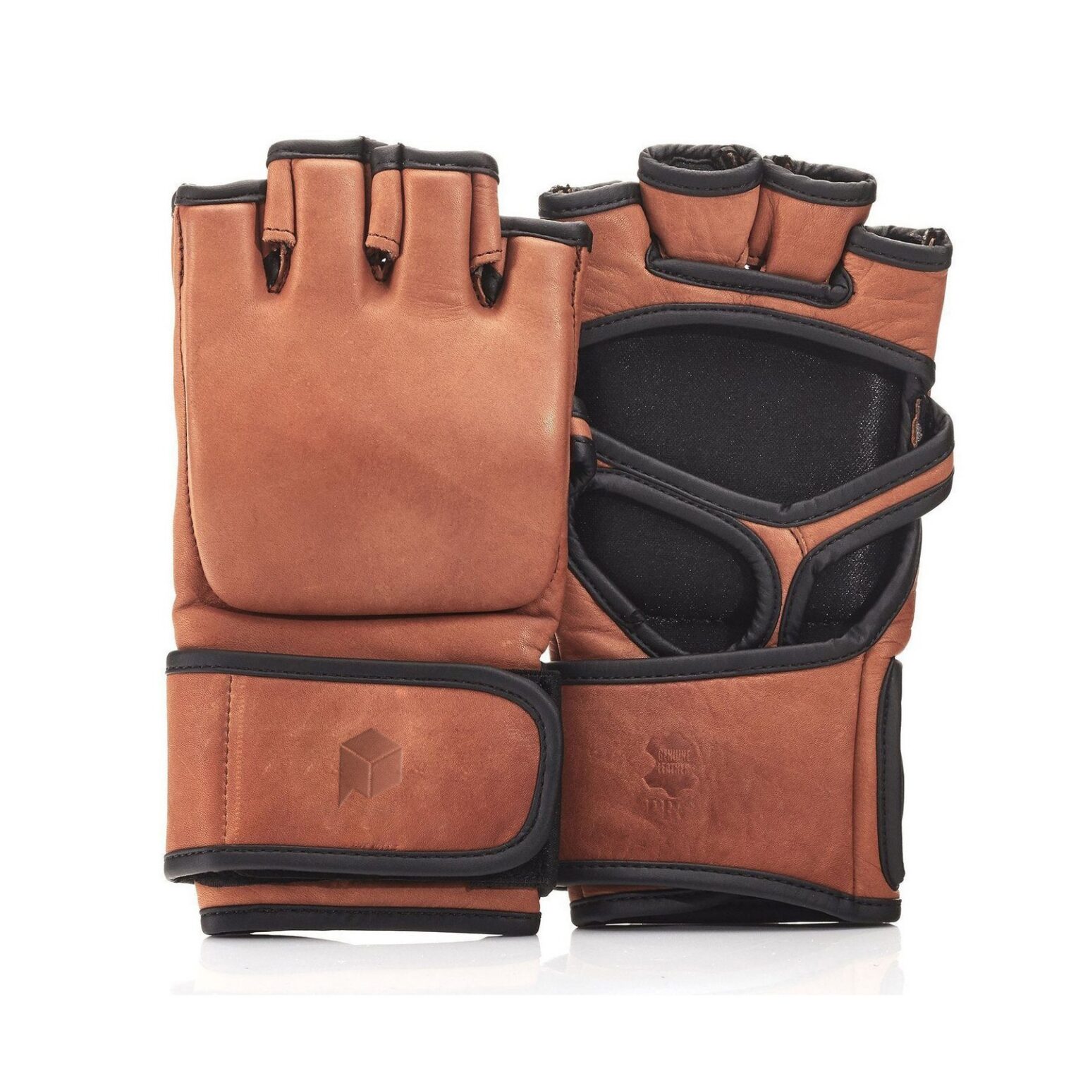 Deluxe Leather Boxing Gloves | Velcro Straps | Paragon Studio
